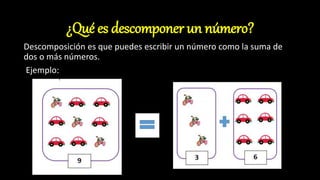 descomposición y composición para niños y niñas de primero basico ...