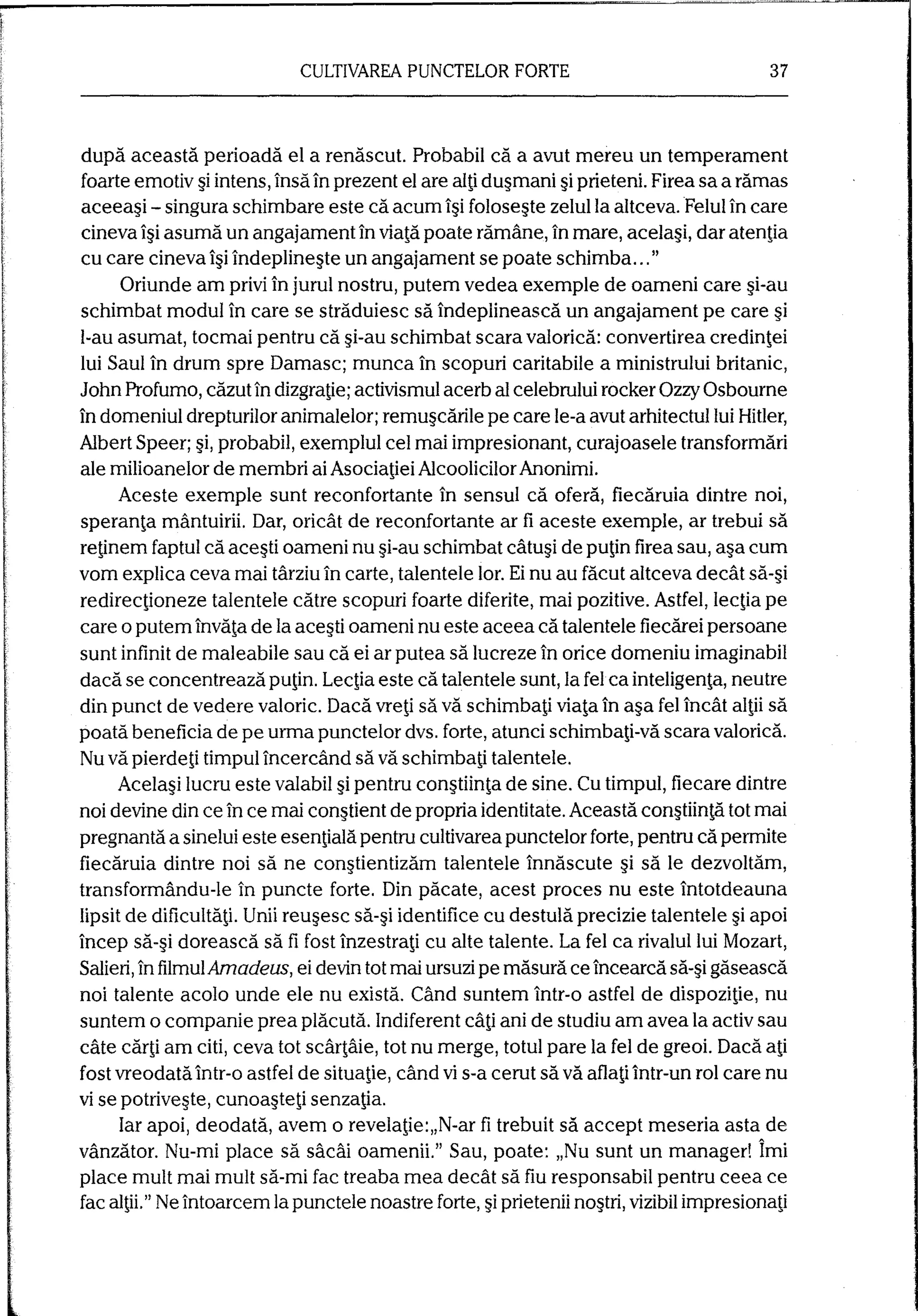 Descopera ti punctele forte | PDF