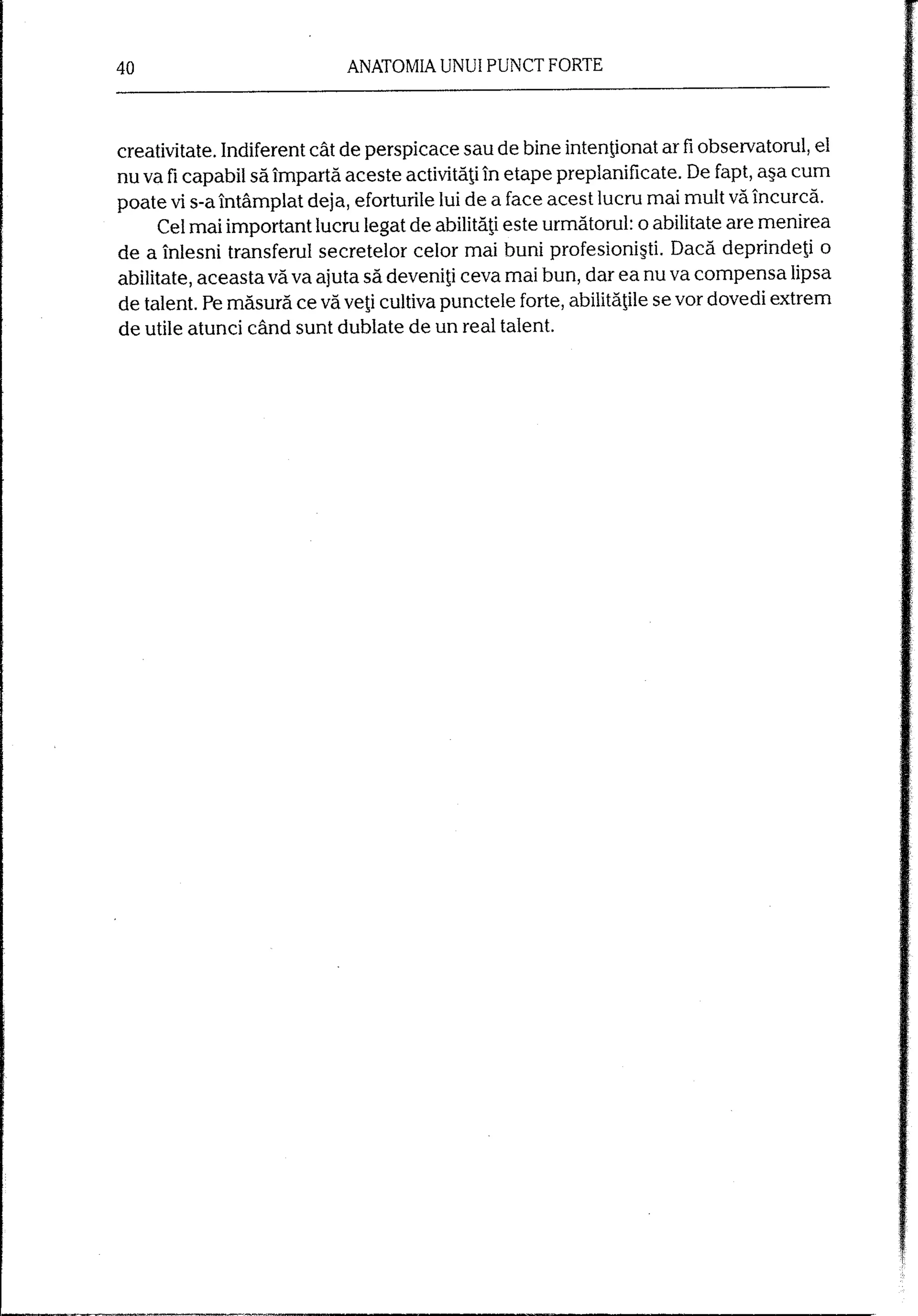 Descopera ti punctele forte | PDF