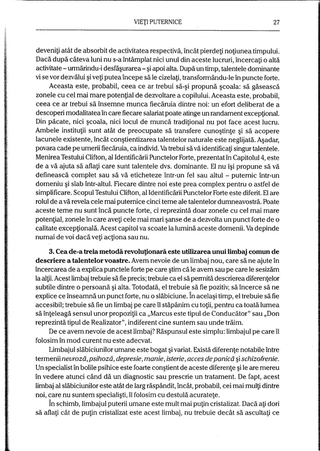 Descopera ti punctele forte | PDF