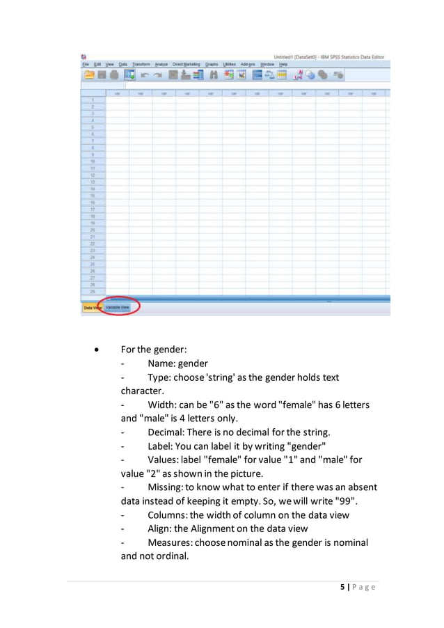 Descriptive Statistics - SPSS | DOCX | Science