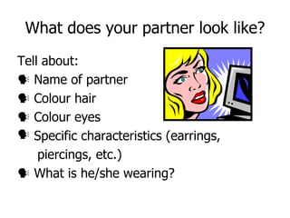Describe Your Partner | PPT
