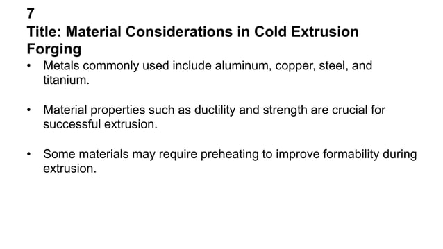 Describe About Cold Extrusion Forging Process With Neat Sketch.pptx