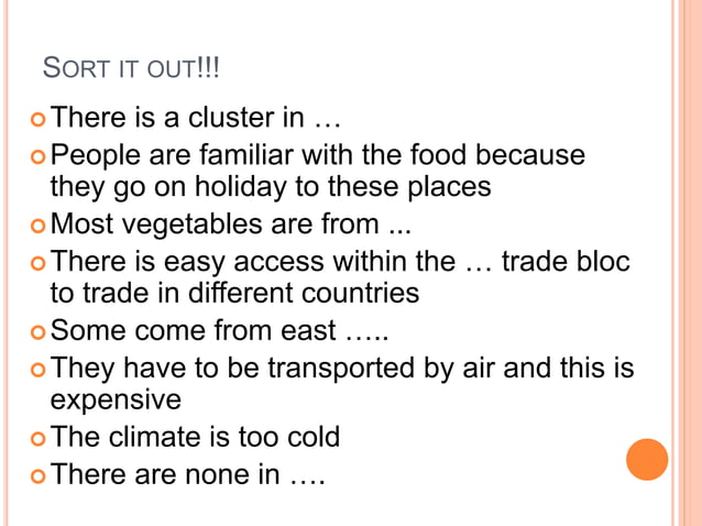 Describe and explain the pattern on a map | PPT