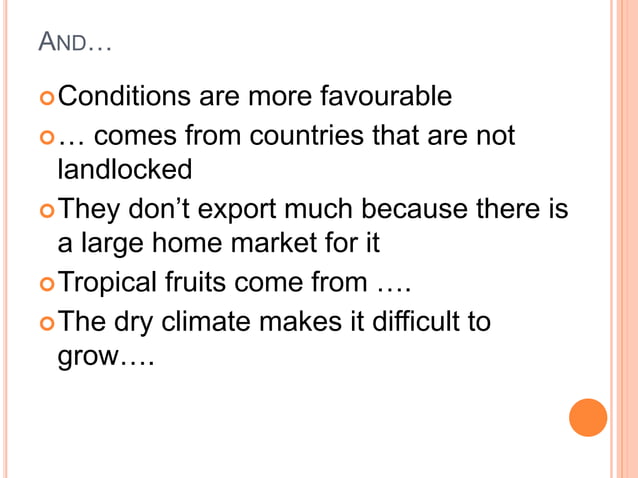 Describe and explain the pattern on a map | PPT