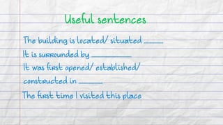 IELTS Speaking Part 2 Describe Places | PDF