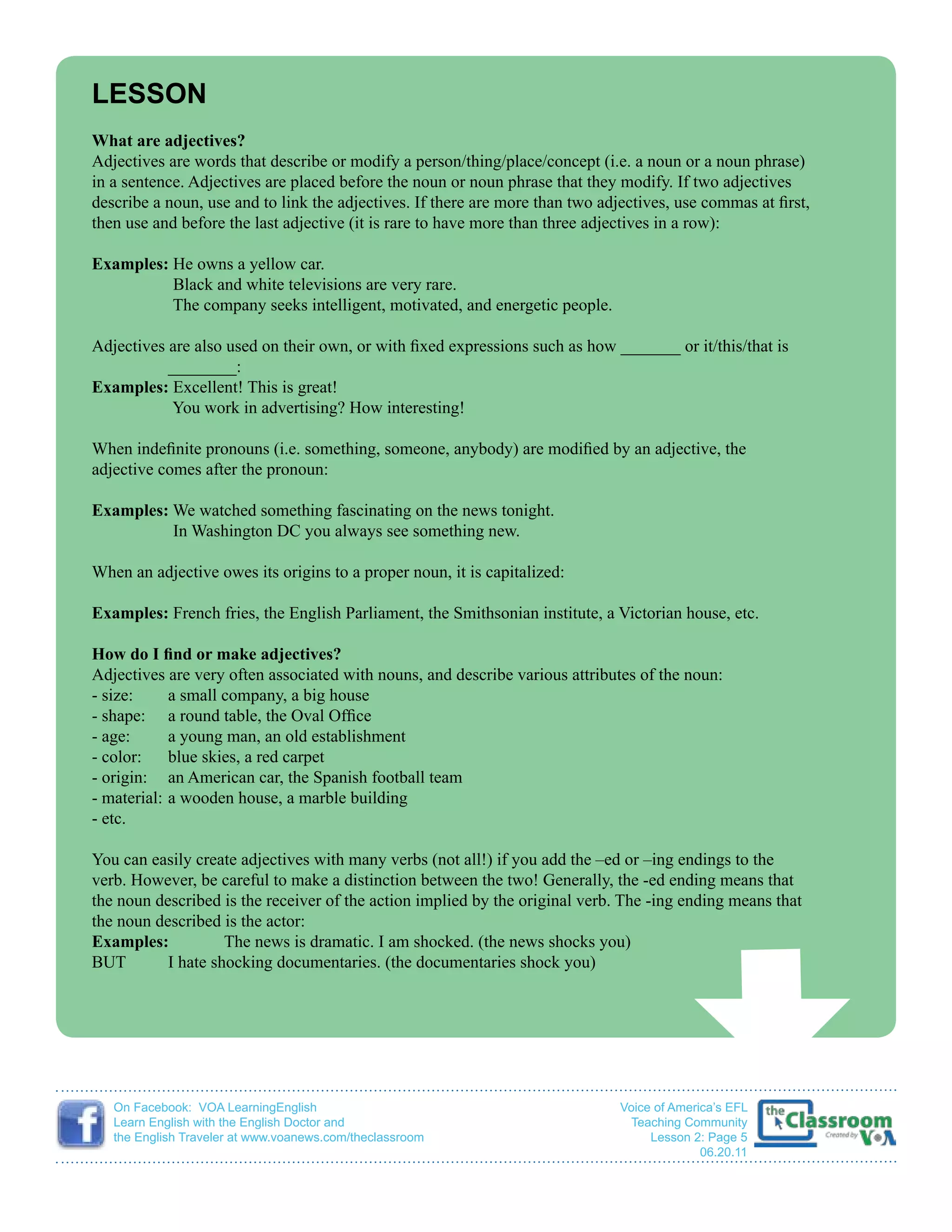 Describe characters | PDF | Education