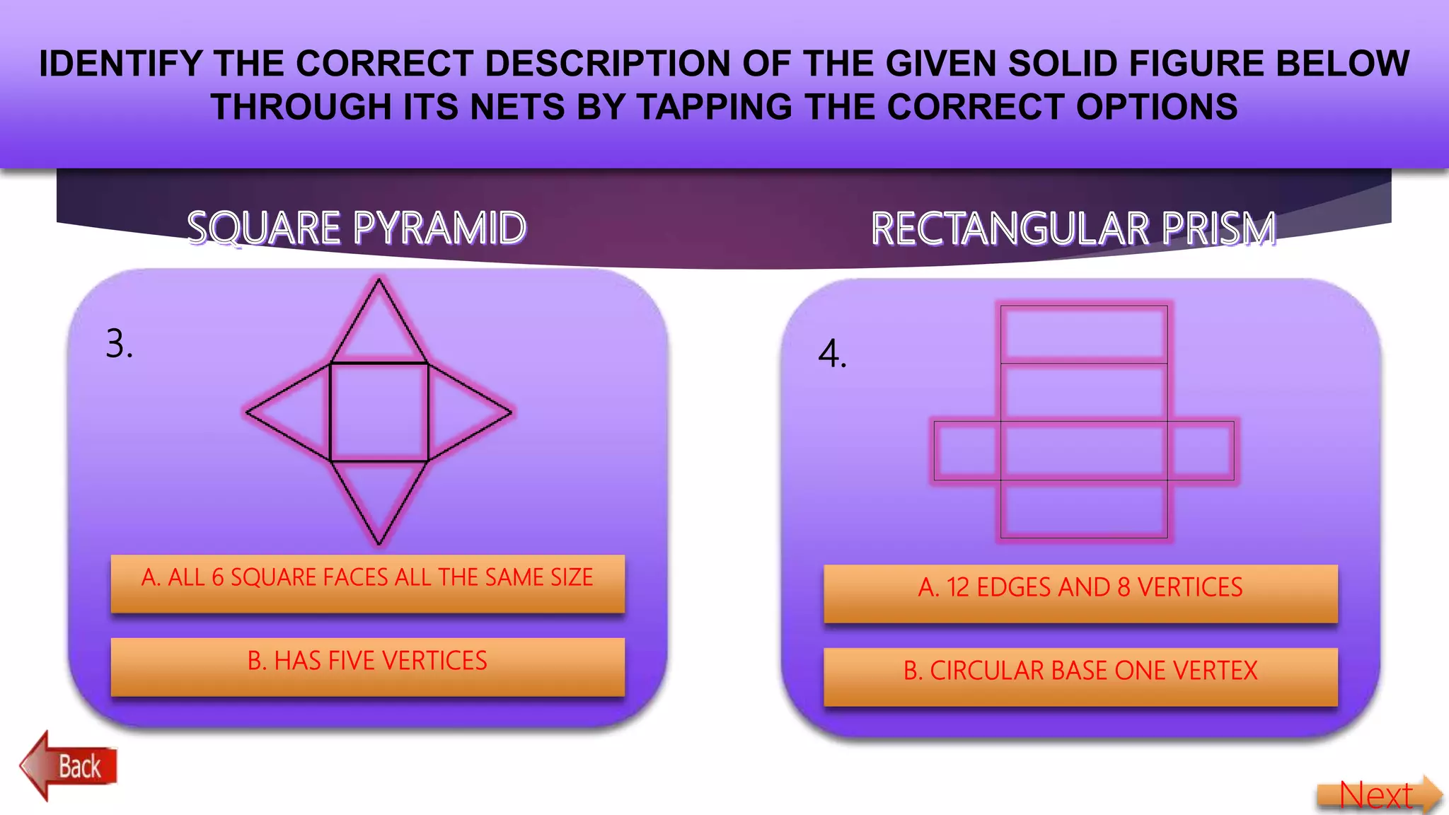Describe different spatial figures presented final | PPTX