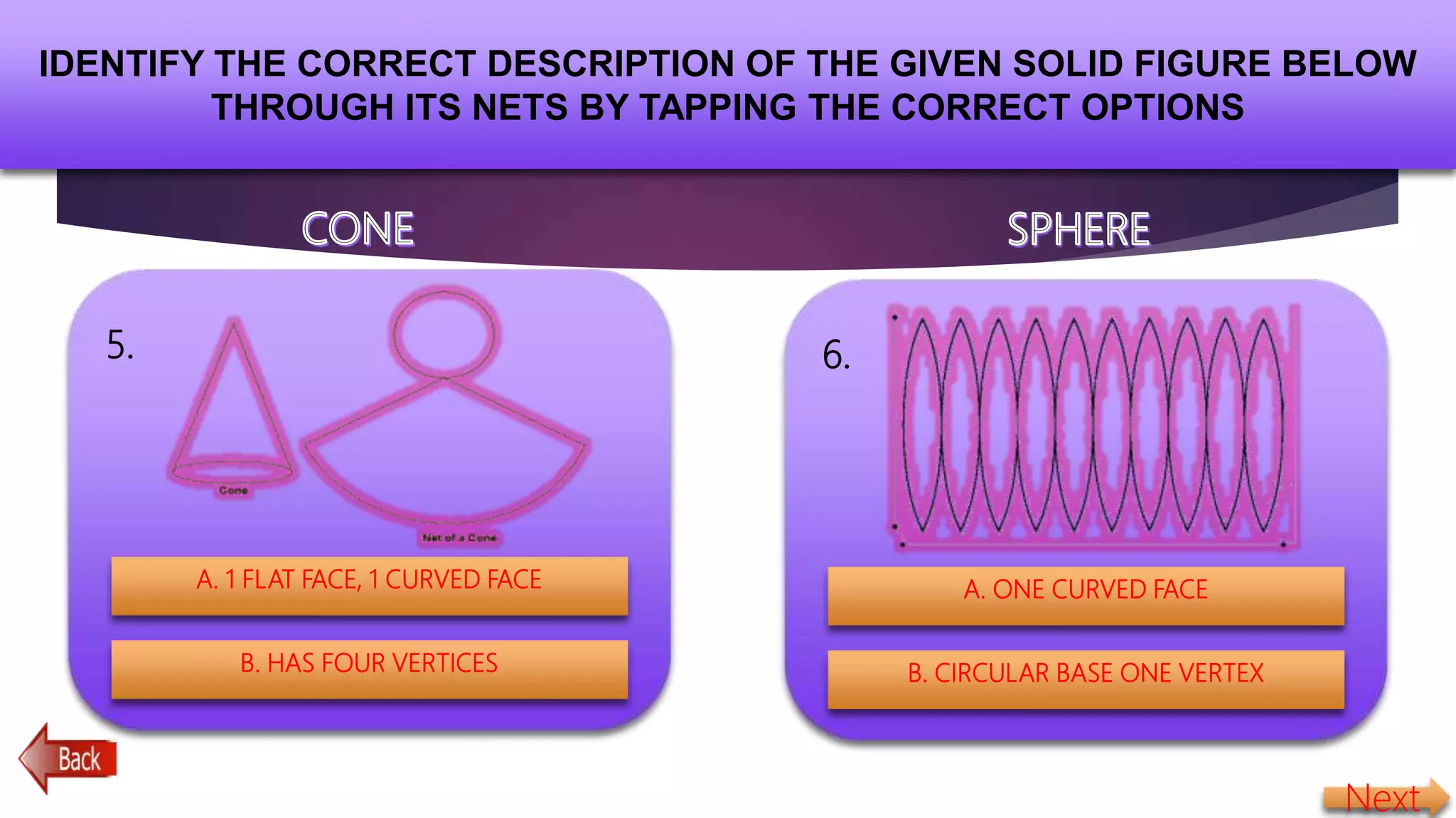 Describe different spatial figures presented final | PPTX