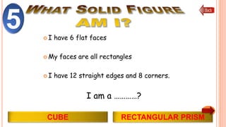 Describe different spatial figures presented final | PPTX