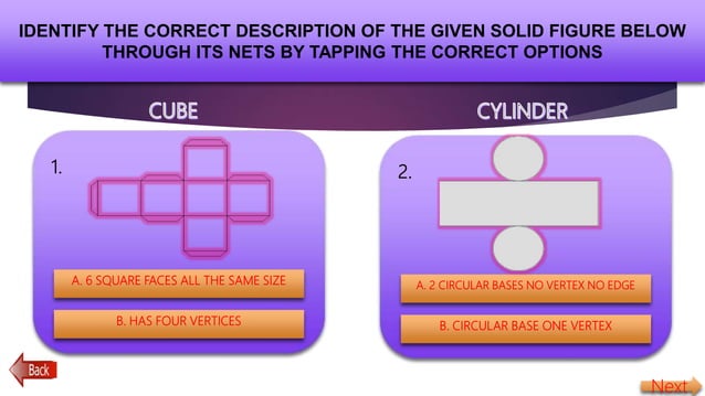Describe different spatial figures presented final | PPTX