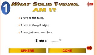Describe different spatial figures presented final | PPTX