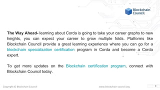 Describe how corda works | PPT