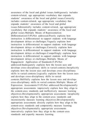 Describe how motivation and reinforcement would be used to influen | DOCX