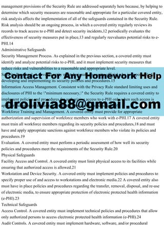 Describe one safeguard that should be in place to protect the confid.pdf