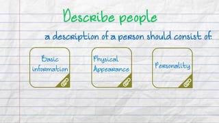 IELTS Speaking Part 2 Describe People | PDF