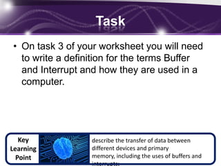 Describe primary and secondary memory inc | PPTX