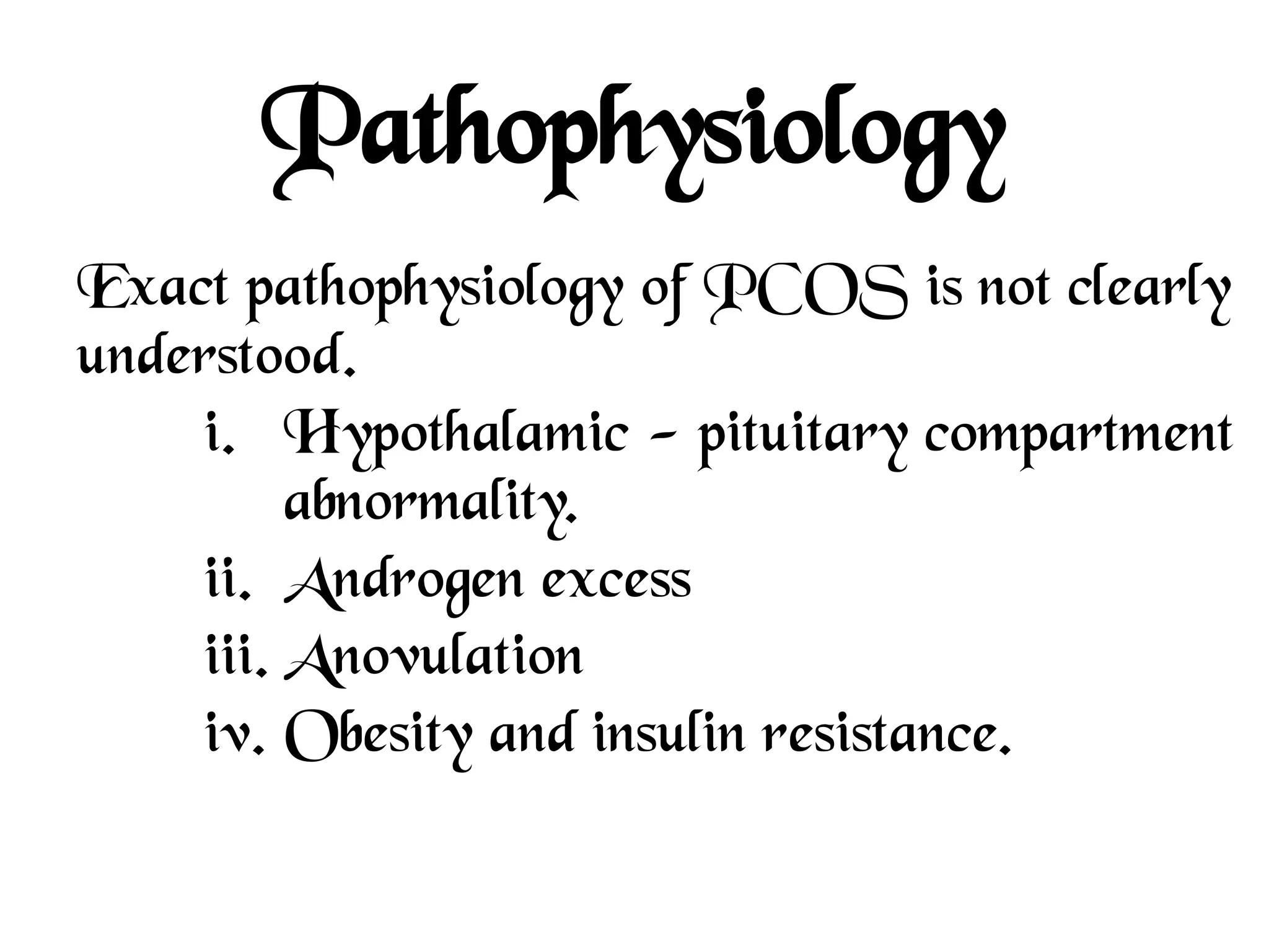 Describe the etiopathogenesis, clinical features and complications of ...