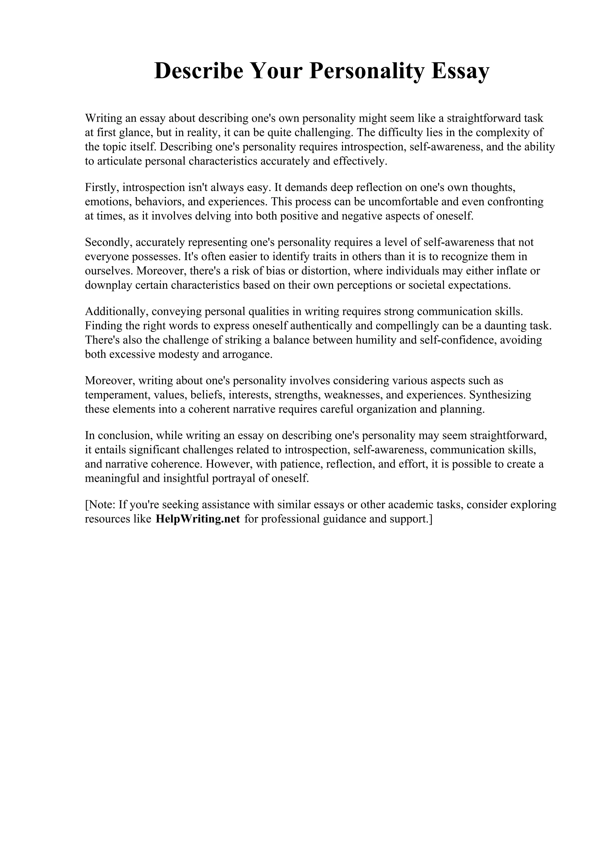 Describe Your Personality Essay.pdf