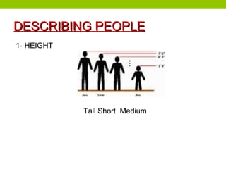 Describing people | PPT