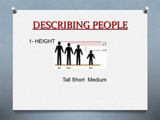Describing people | PPT
