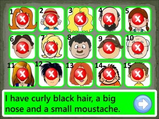 Describing people-game-who am i | PPT