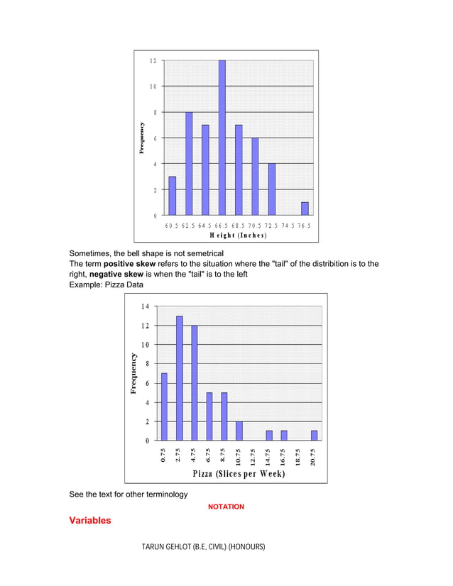 Describing and exploring data | PDF
