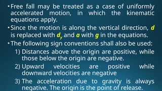 Describing and Graphing Motion for Physical Science | PPTX