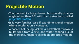 Describing and Graphing Motion for Physical Science | PPTX