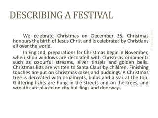 Describing an event | PPTX