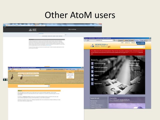 ‘Describing archives in context: open source and the SROWA | PPT