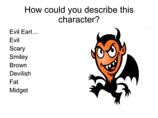 Describing characters using similes | PPT