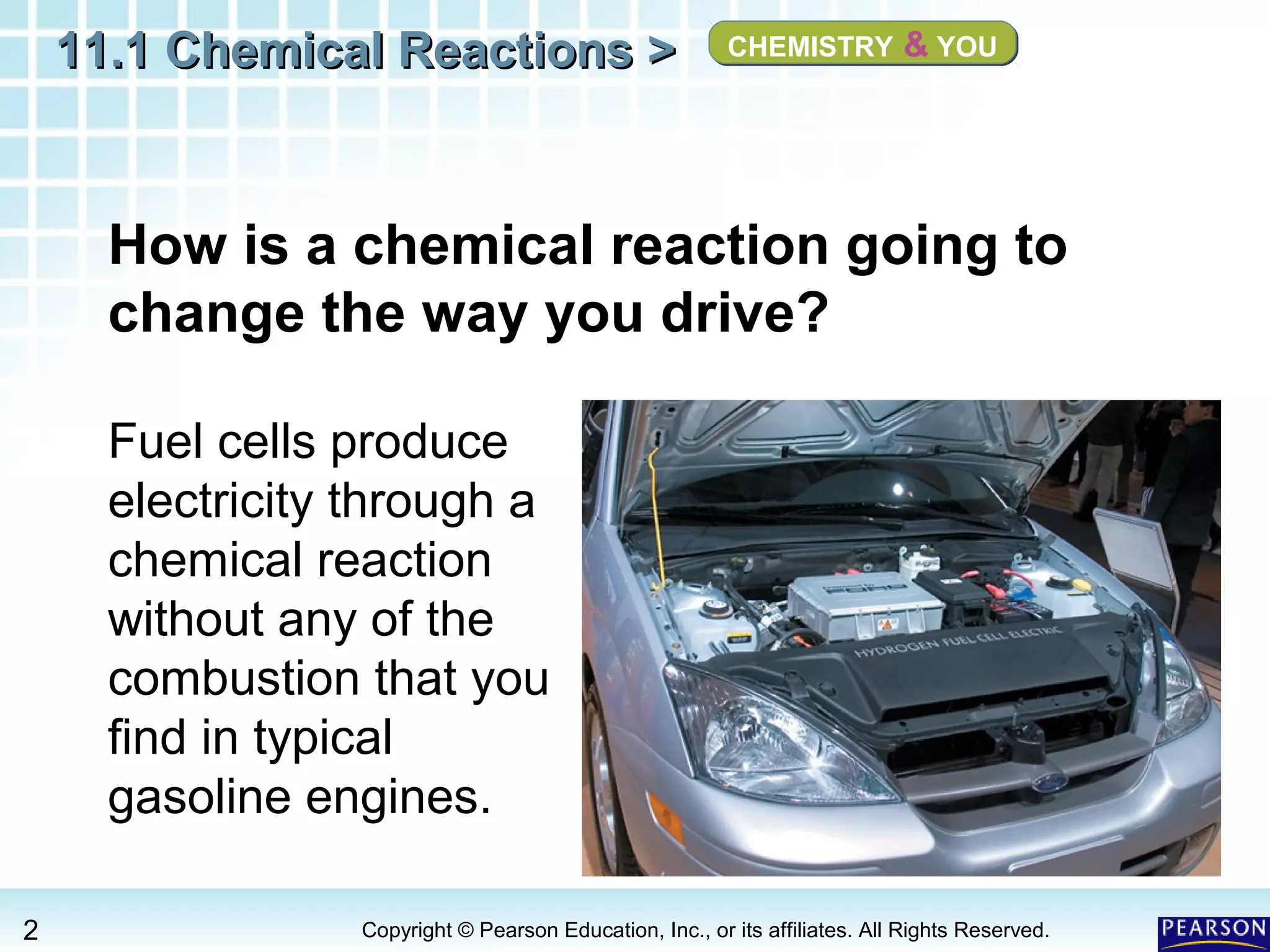 Describing chemical reactions | PPT