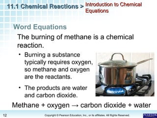 Describing chemical reactions | PPT
