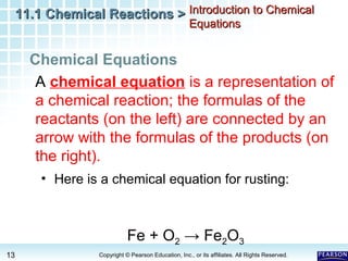 Describing chemical reactions | PPT