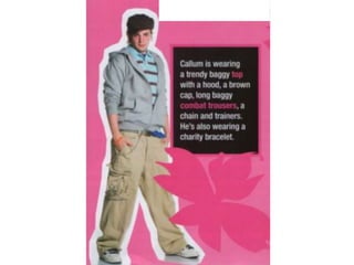 Describing Clothes / Order of Adjectives | PPTX