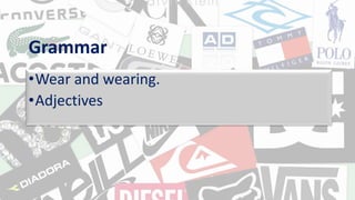 Describing clothing | PPTX