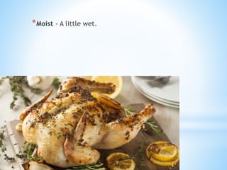 Adjectives for Describing Food | PPTX