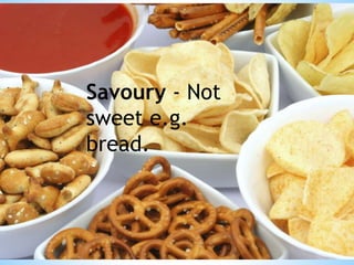Adjectives for Describing Food | PPTX