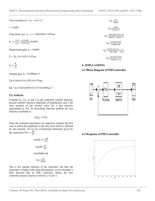 Describing function based controller for stiction | PDF