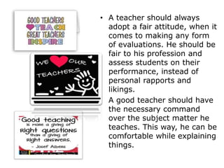 UTPL Describing good teachers | PPTX