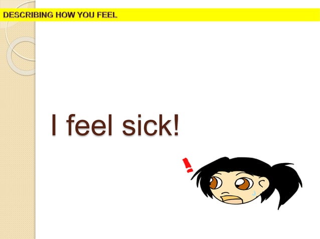 Describing how you feel | PPT