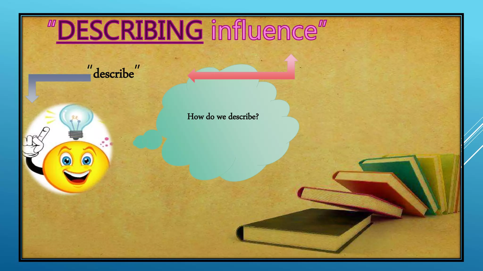Describing influence | PPT