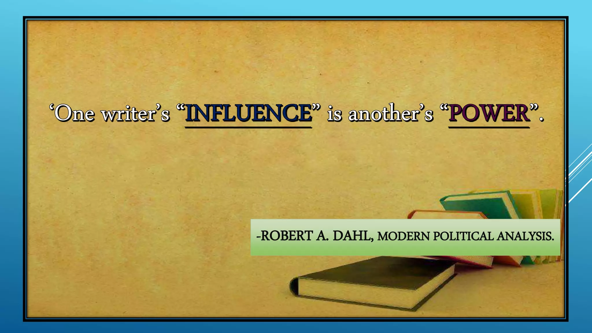 Describing influence | PPT