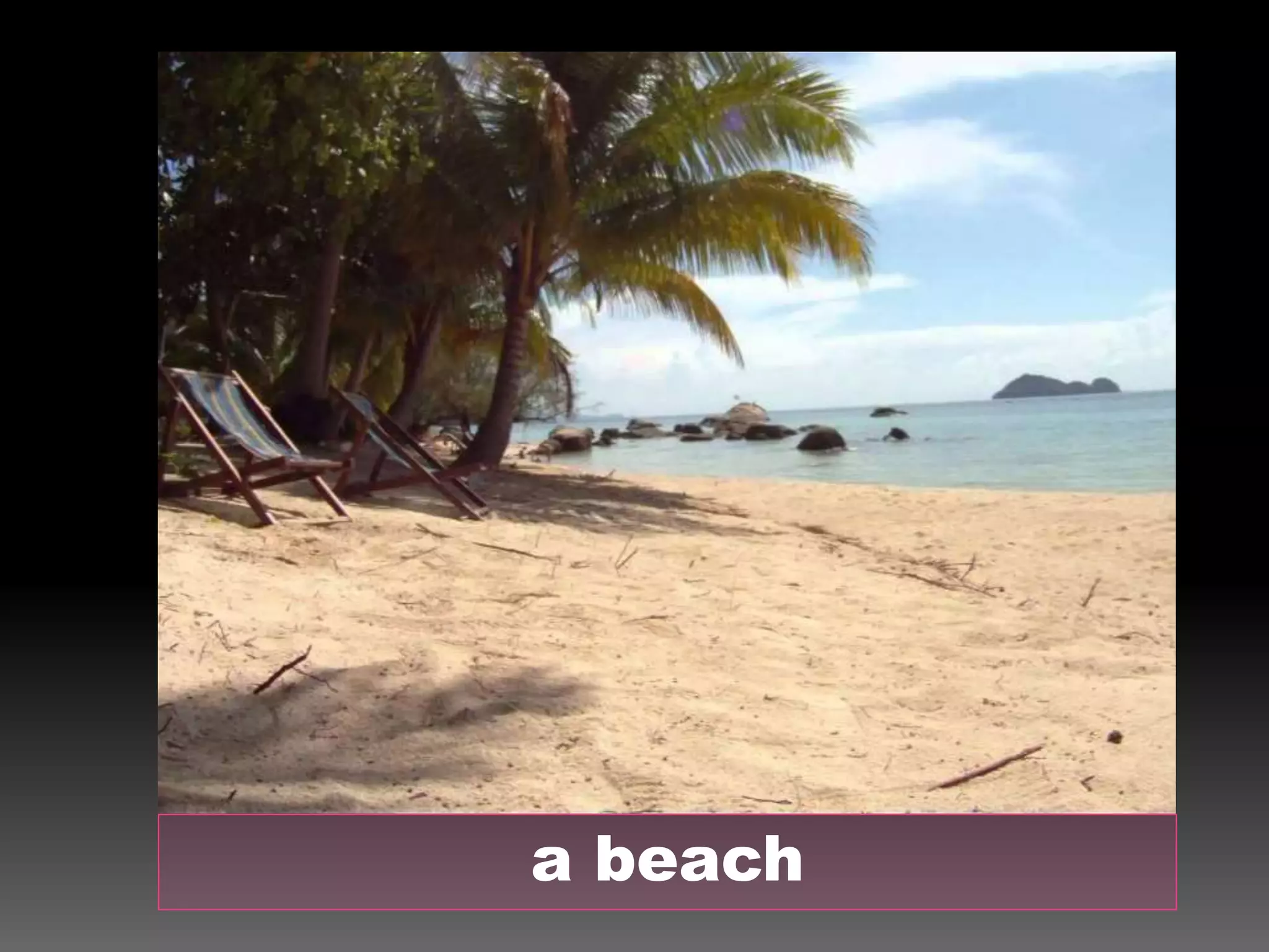 Describing landscapes- Elementary Vocabulary Practice | PPTX