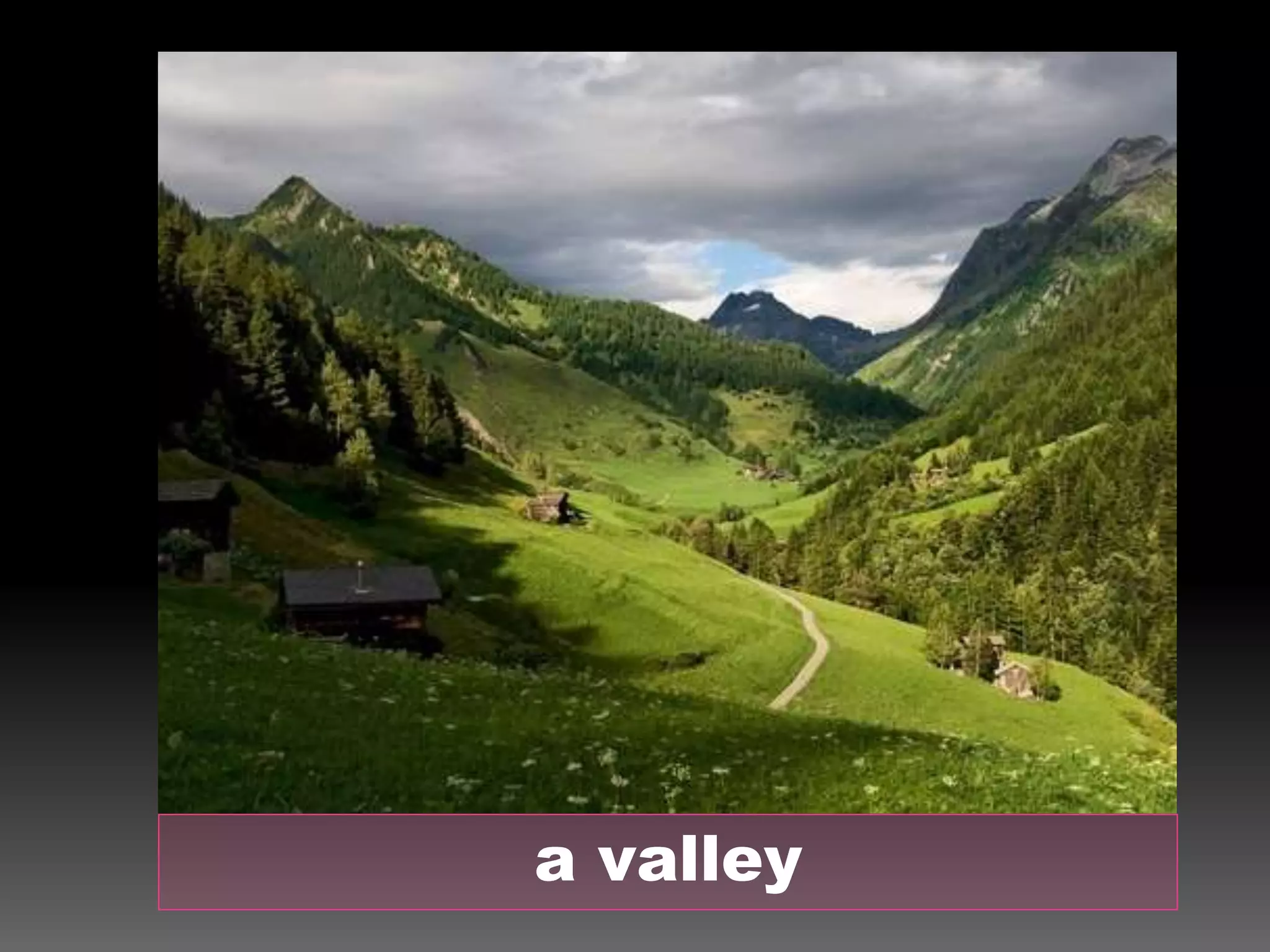Describing landscapes- Elementary Vocabulary Practice | PPTX