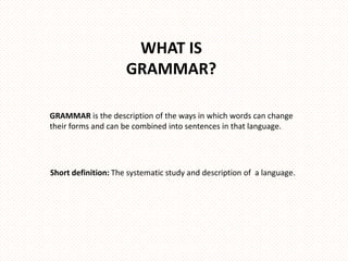 Describing Language- by AYLİN AYDIN, Uludag University | PPTX