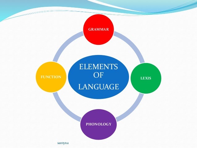 Describing language and language skills