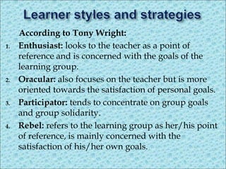 Describing learners presentationfinal | PPT