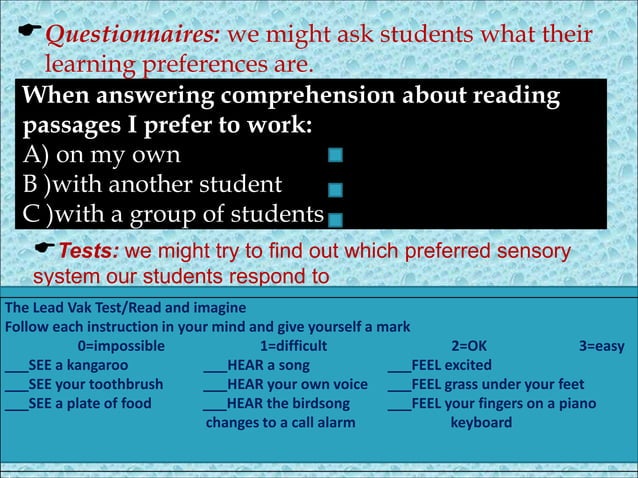Describing learners presentationfinal | PPT